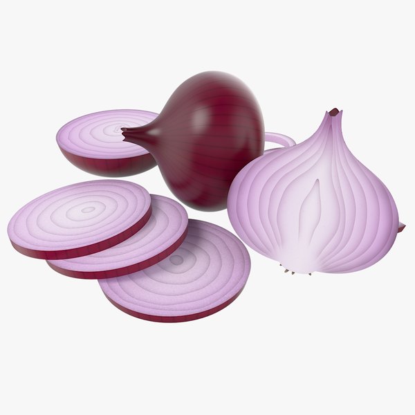 modelo 3d Cartoon Red Onion - TurboSquid 2070382