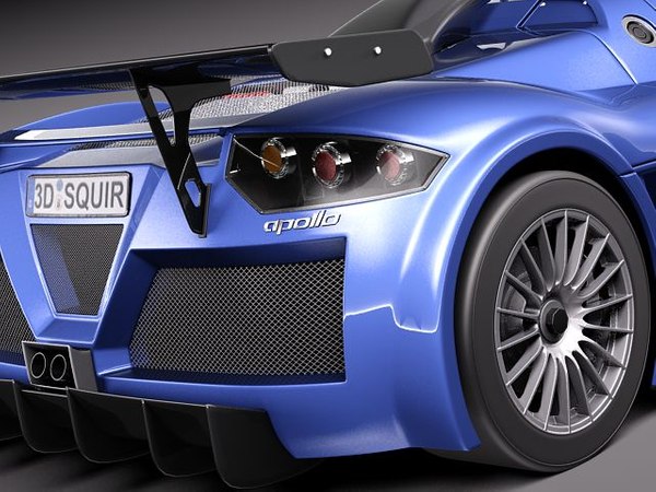 gumpert apollo sport 3d model