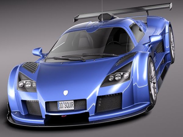 gumpert apollo sport 3d model