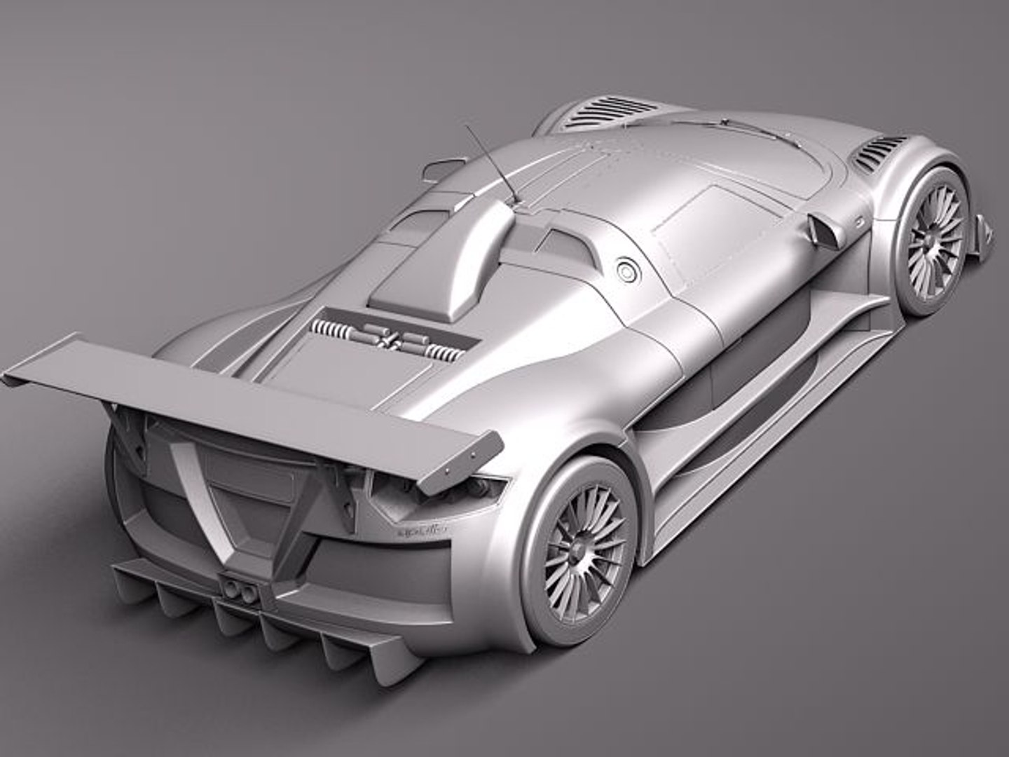 Gumpert Apollo Sport 3d Model