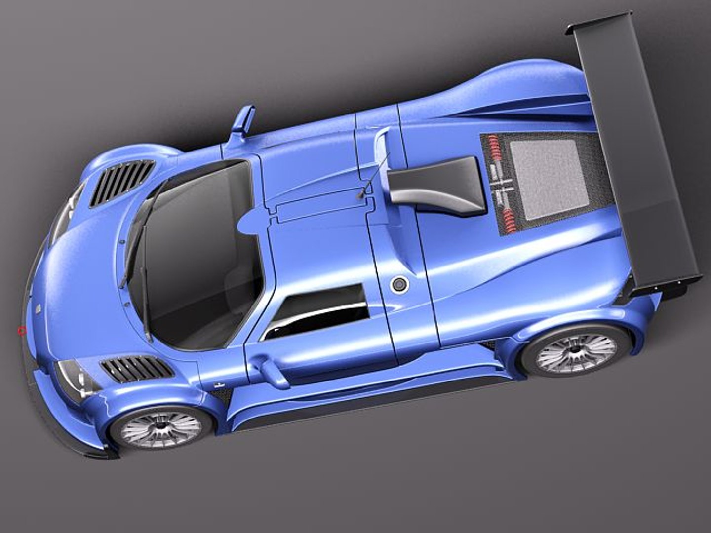 Gumpert Apollo Sport 3d Model