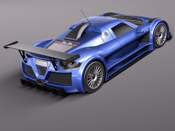 gumpert apollo sport 3d model