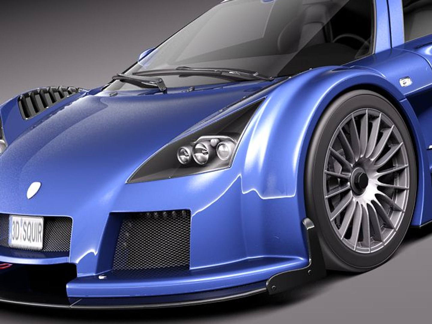 Gumpert Apollo Sport 3d Model