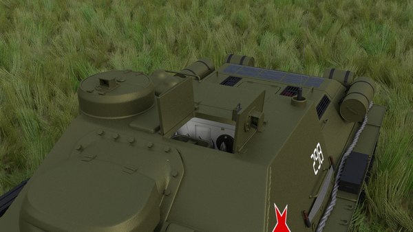 soviet tank interior hdri obj