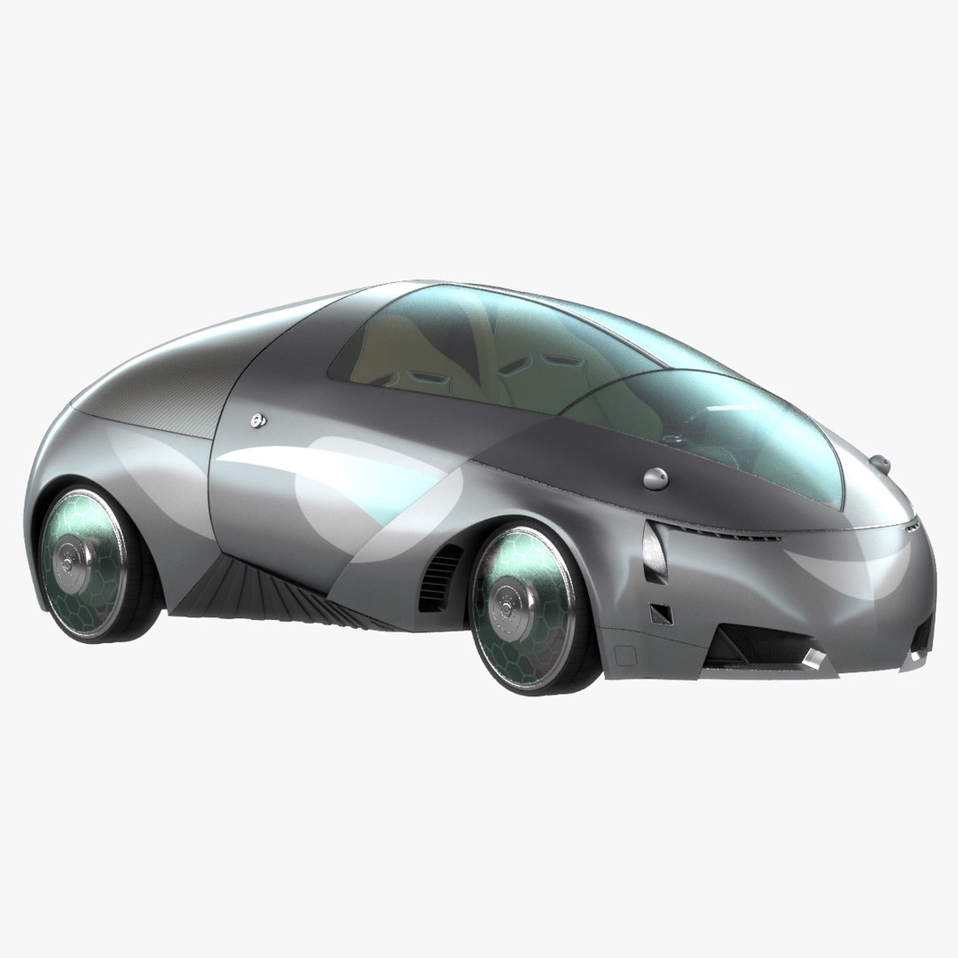 3d Model Of Future Sport Car