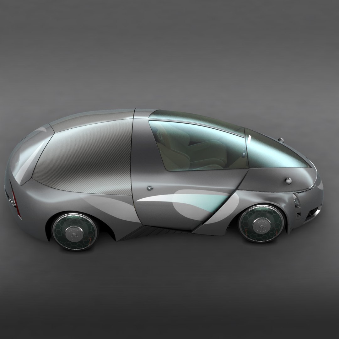 3d Model Of Future Sport Car