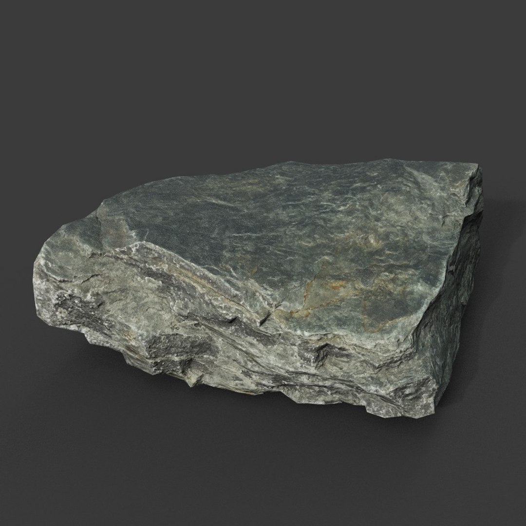 3D 8 Low Poly PBR Sharp Rock Photogrammetry - Ultra HD 16K Textures ...