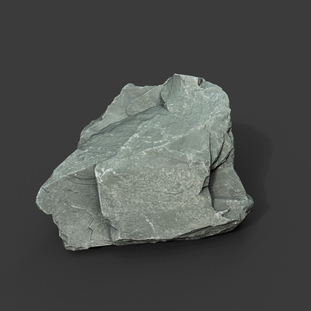 3D 8 Low Poly PBR Sharp Rock Photogrammetry - Ultra HD 16K Textures ...