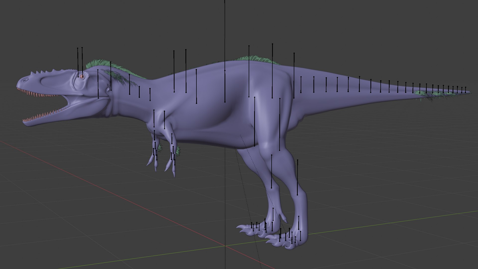 3D Alioramus Dinosaur Model - TurboSquid 2408873