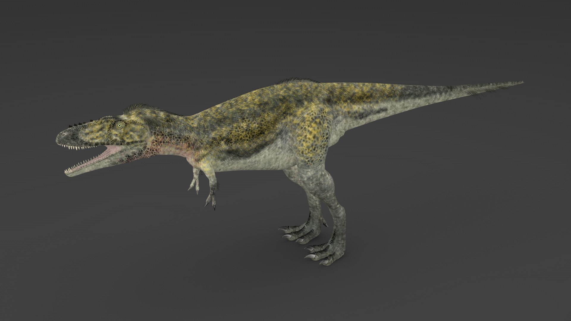 3D Alioramus Dinosaur Model - TurboSquid 2408873