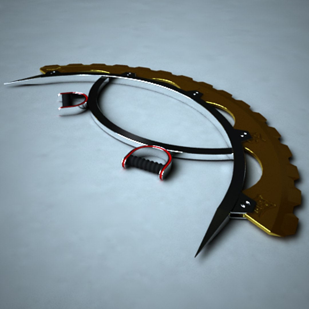 Centaurian Arc Blade Weapon 3d Model