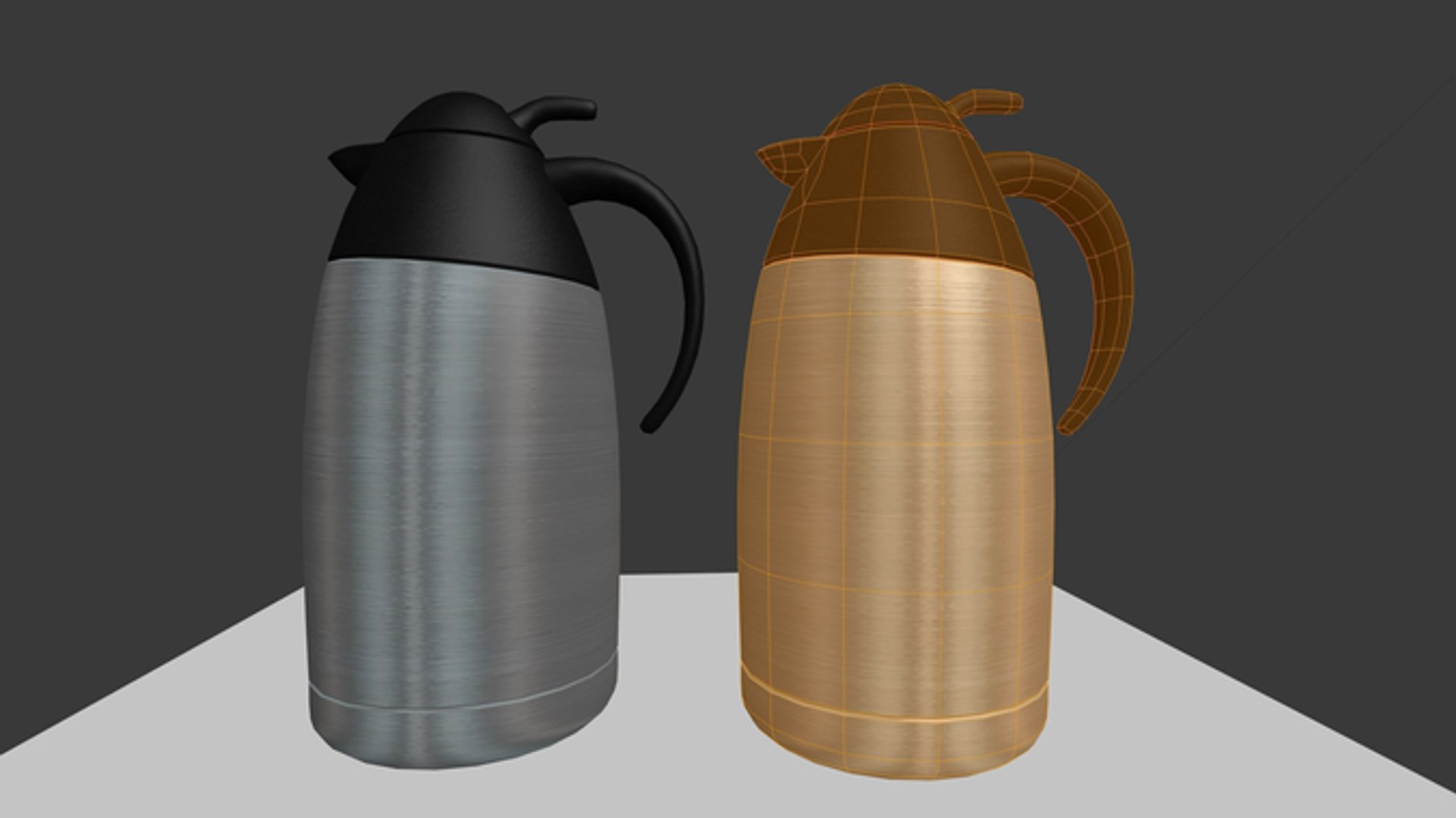 3d Coffee Pot Model