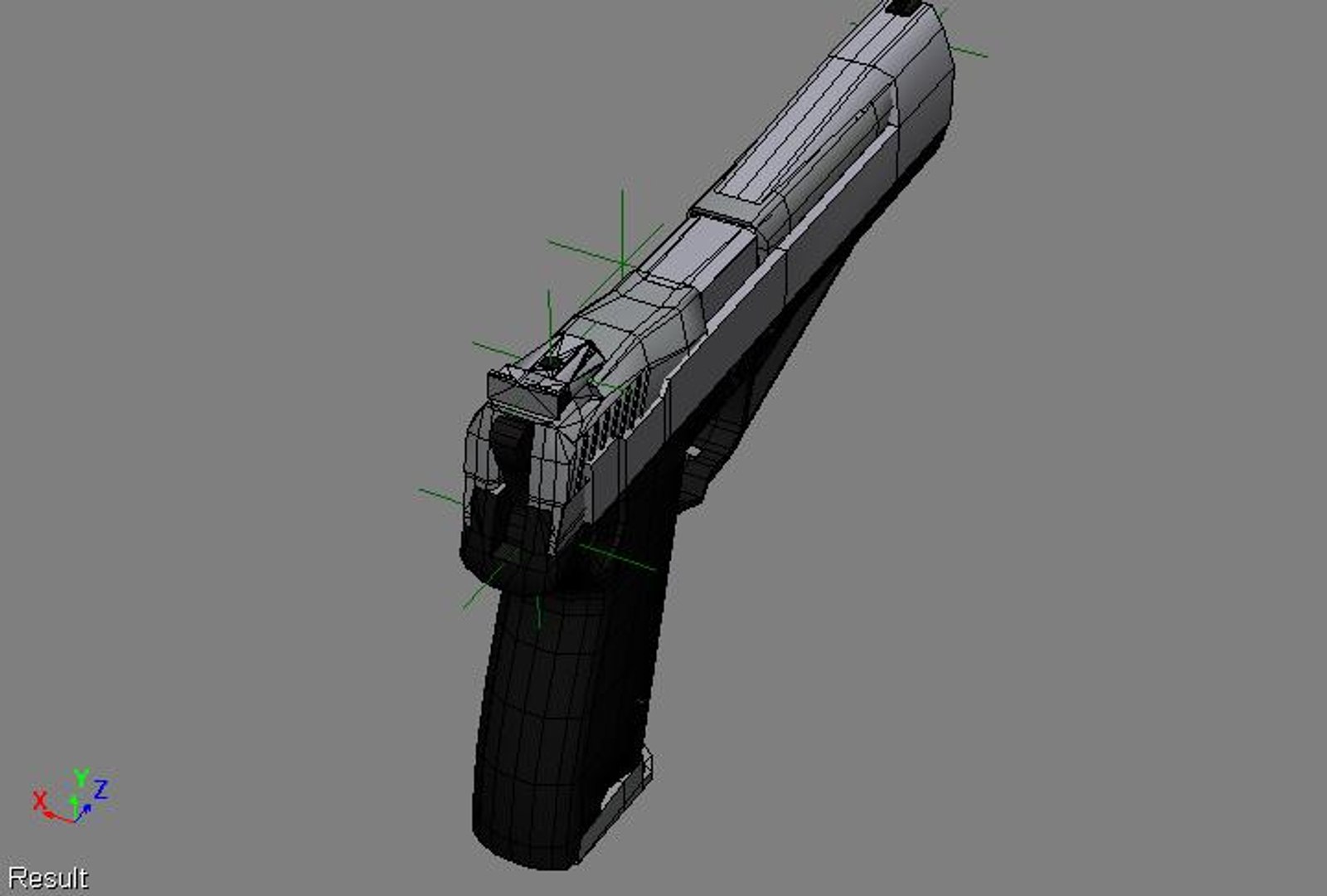 Ares Pistol 3d Model