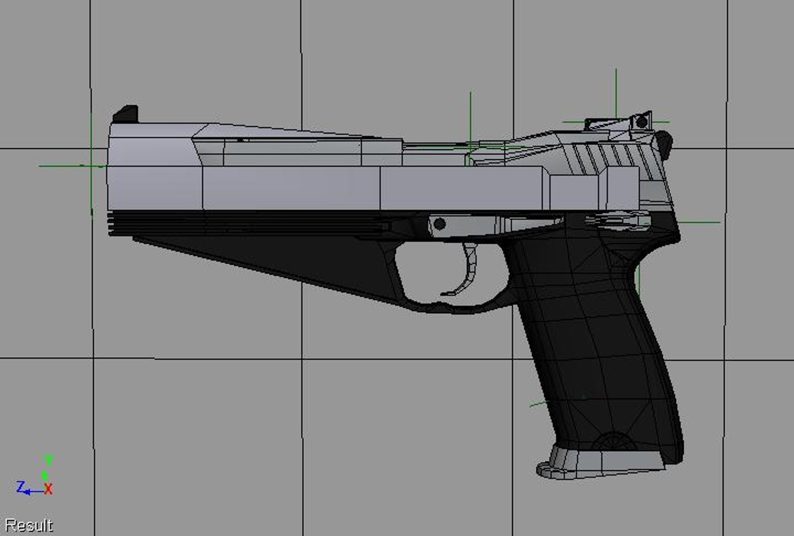 Ares Pistol 3d Model