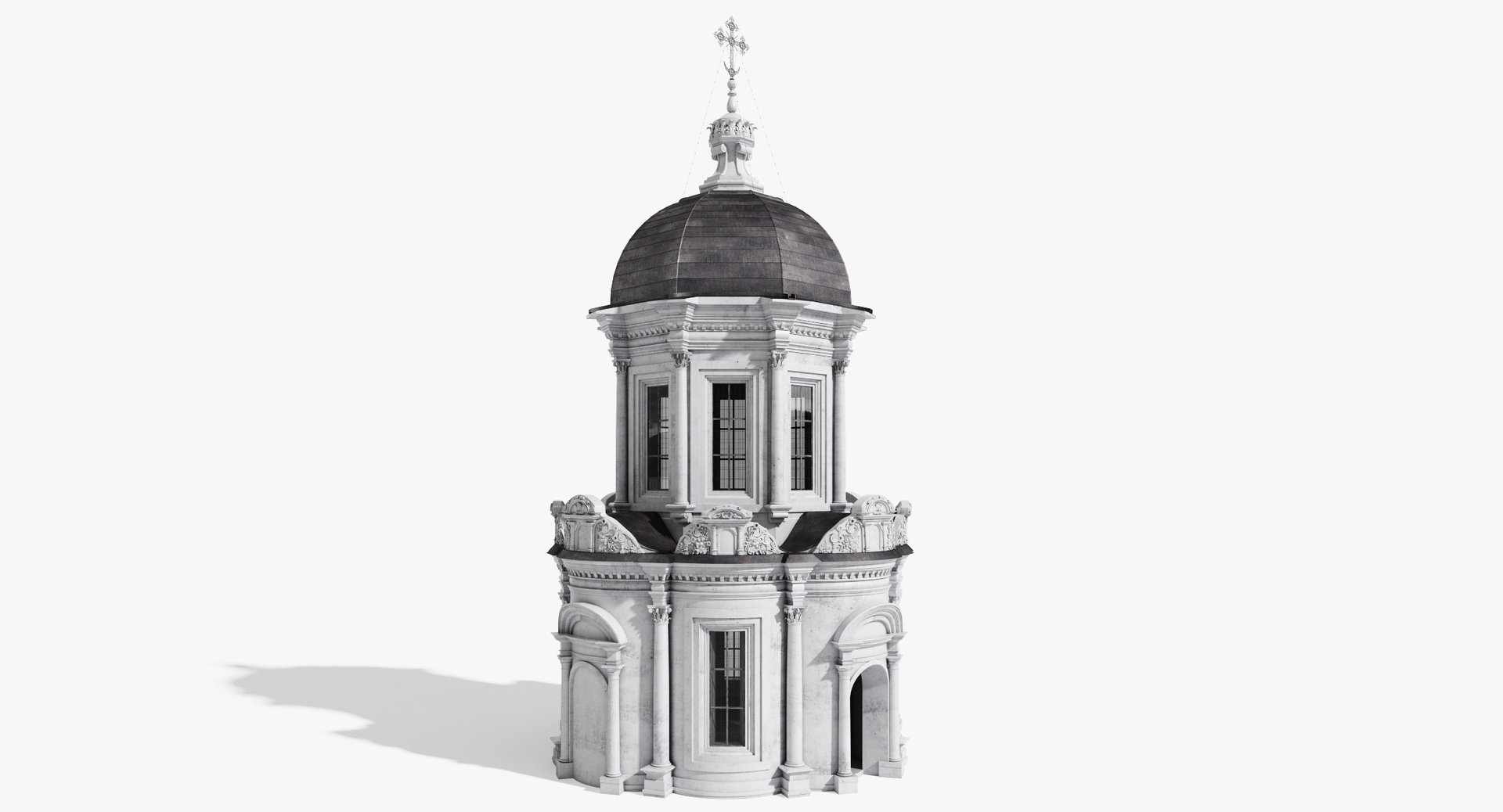 3d Orthodox Chapel Model
