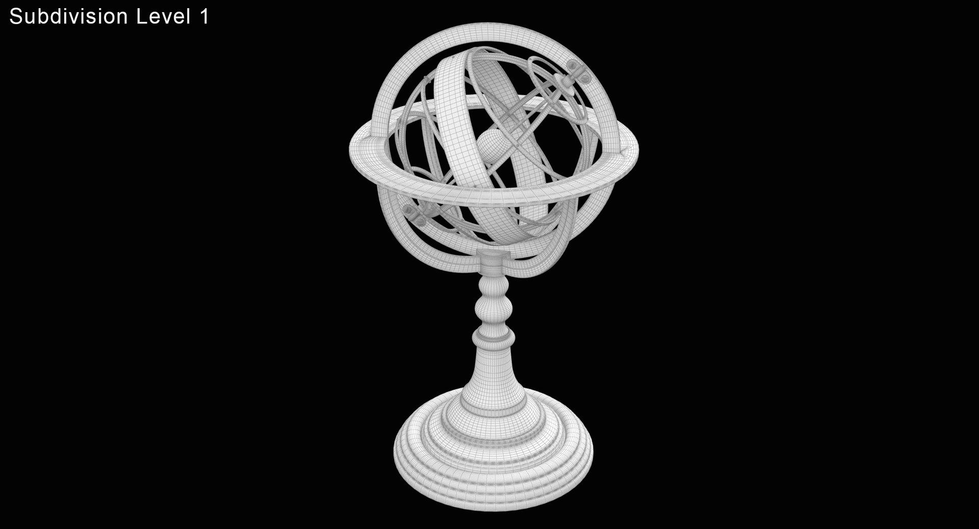 Armillary Sphere Model - TurboSquid 1349115