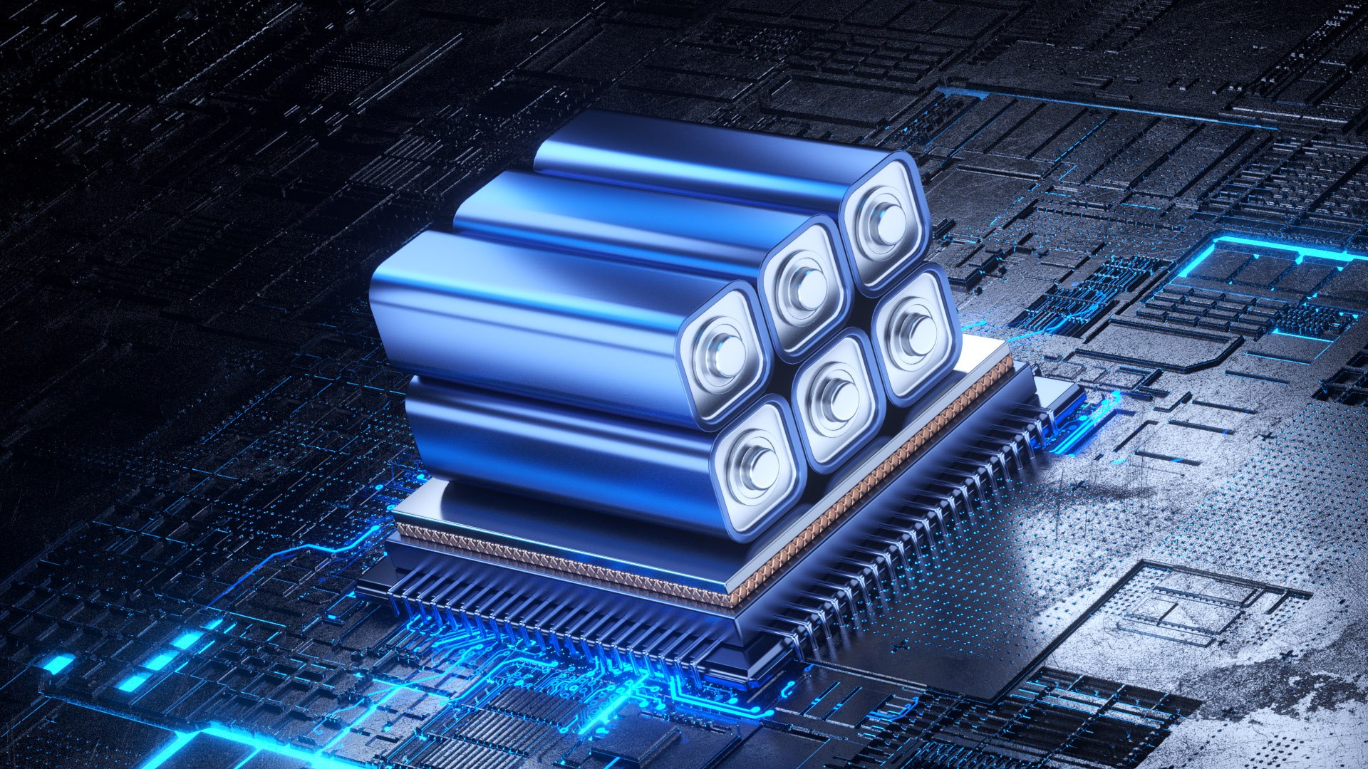 Battery Technology Chip Model Battery Chipset 3D Model - TurboSquid 2204529