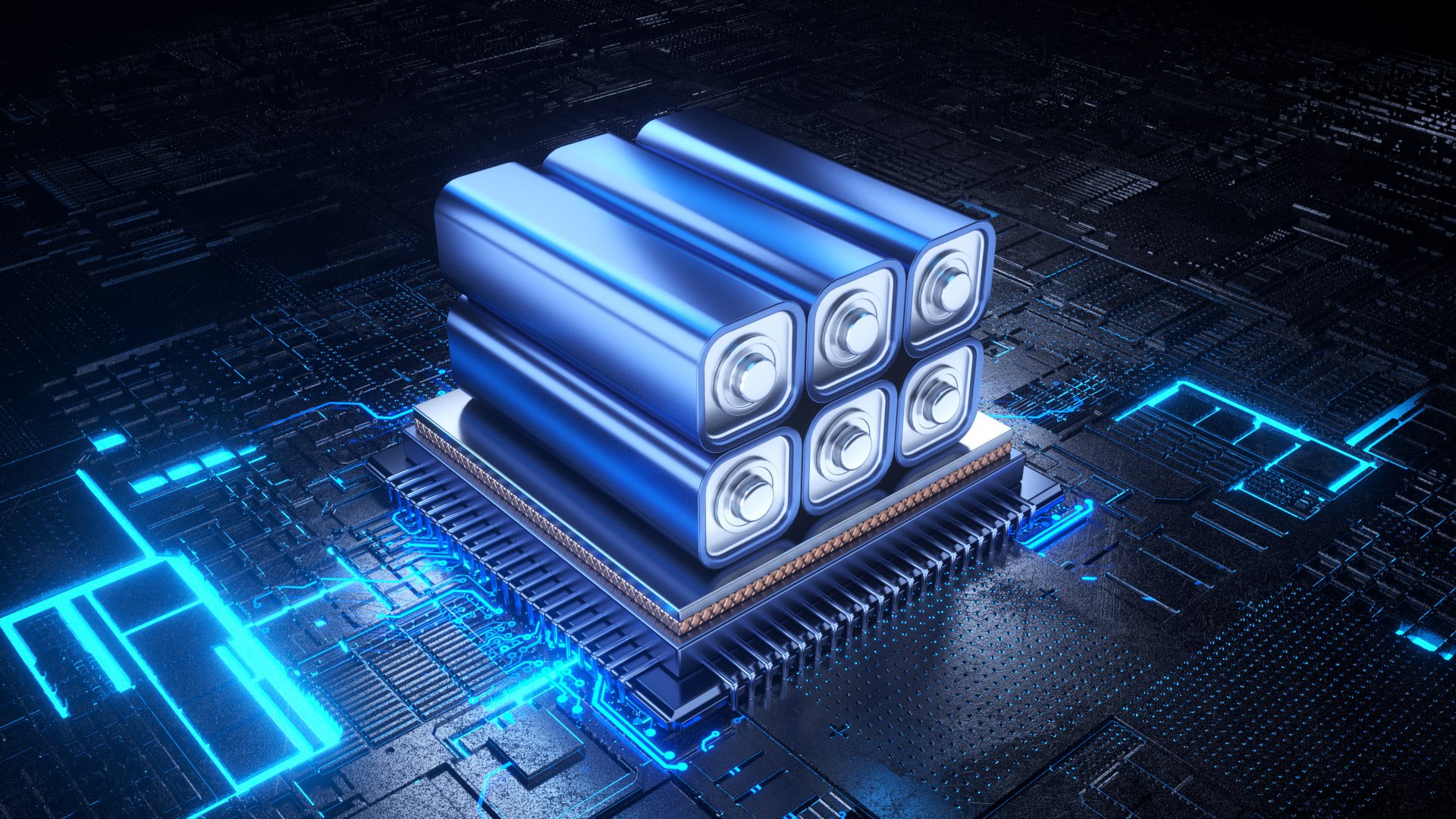 Battery Technology Chip Model Battery Chipset 3D Model - TurboSquid 2204529