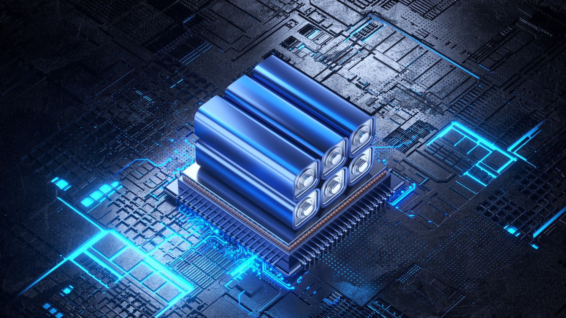 Battery Technology Chip Model Battery Chipset 3D Model - TurboSquid 2204529