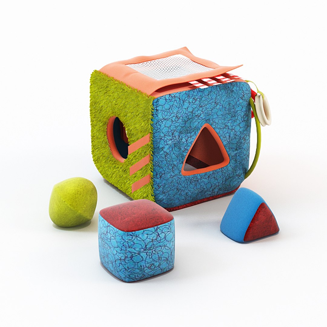 baby toy 3d model