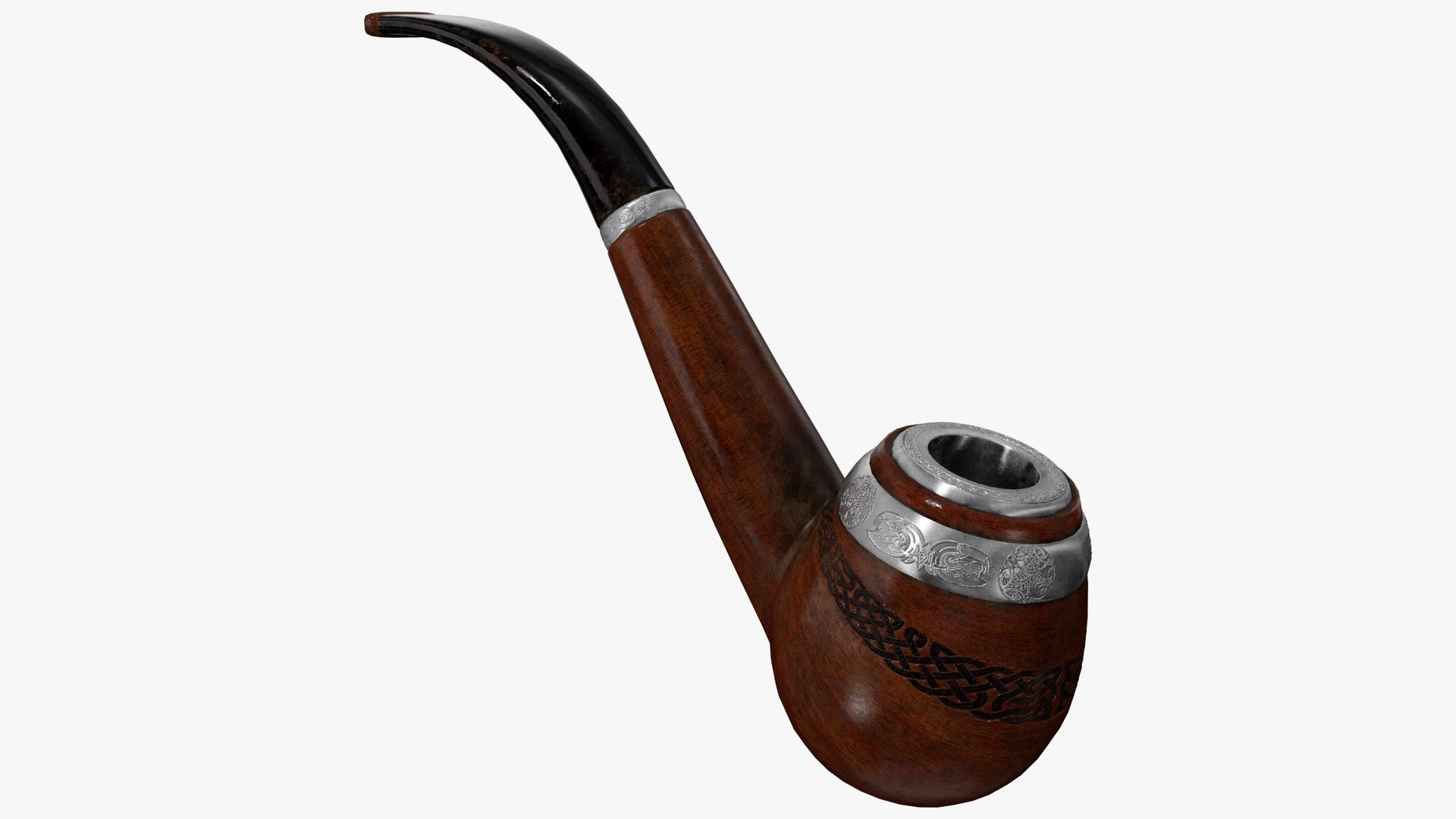 3D Smoking Pipe Model - TurboSquid 1954594