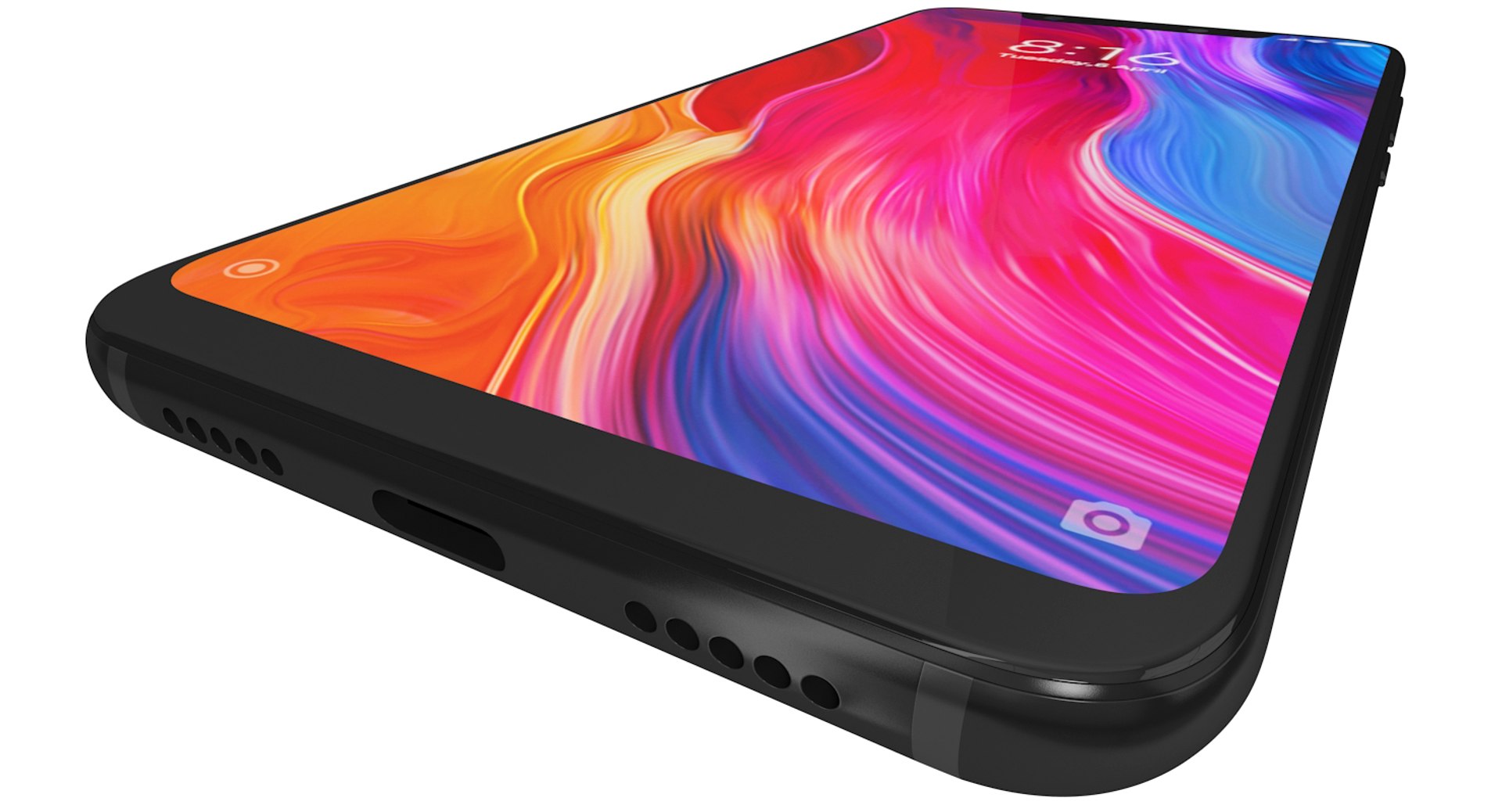 Realistic Xiaomi Mi 8 Model - TurboSquid 1353259