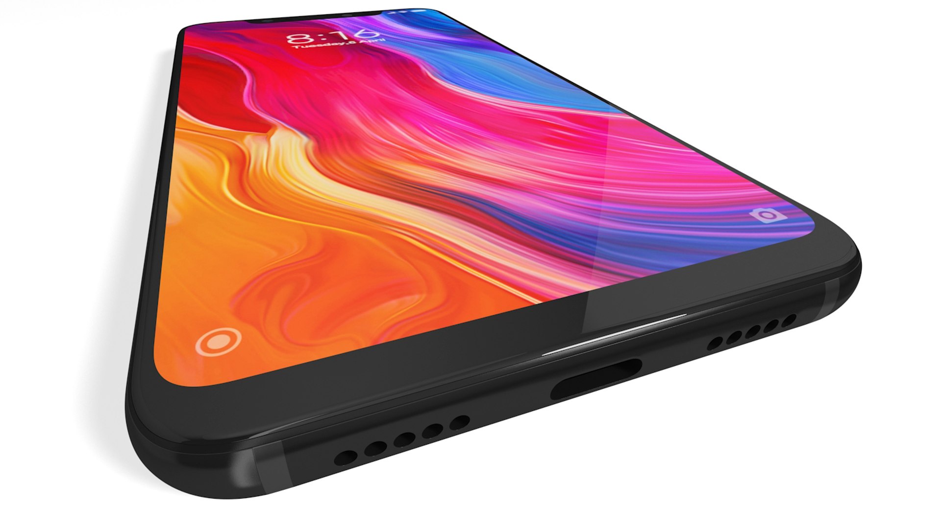 Realistic Xiaomi Mi 8 Model - TurboSquid 1353259
