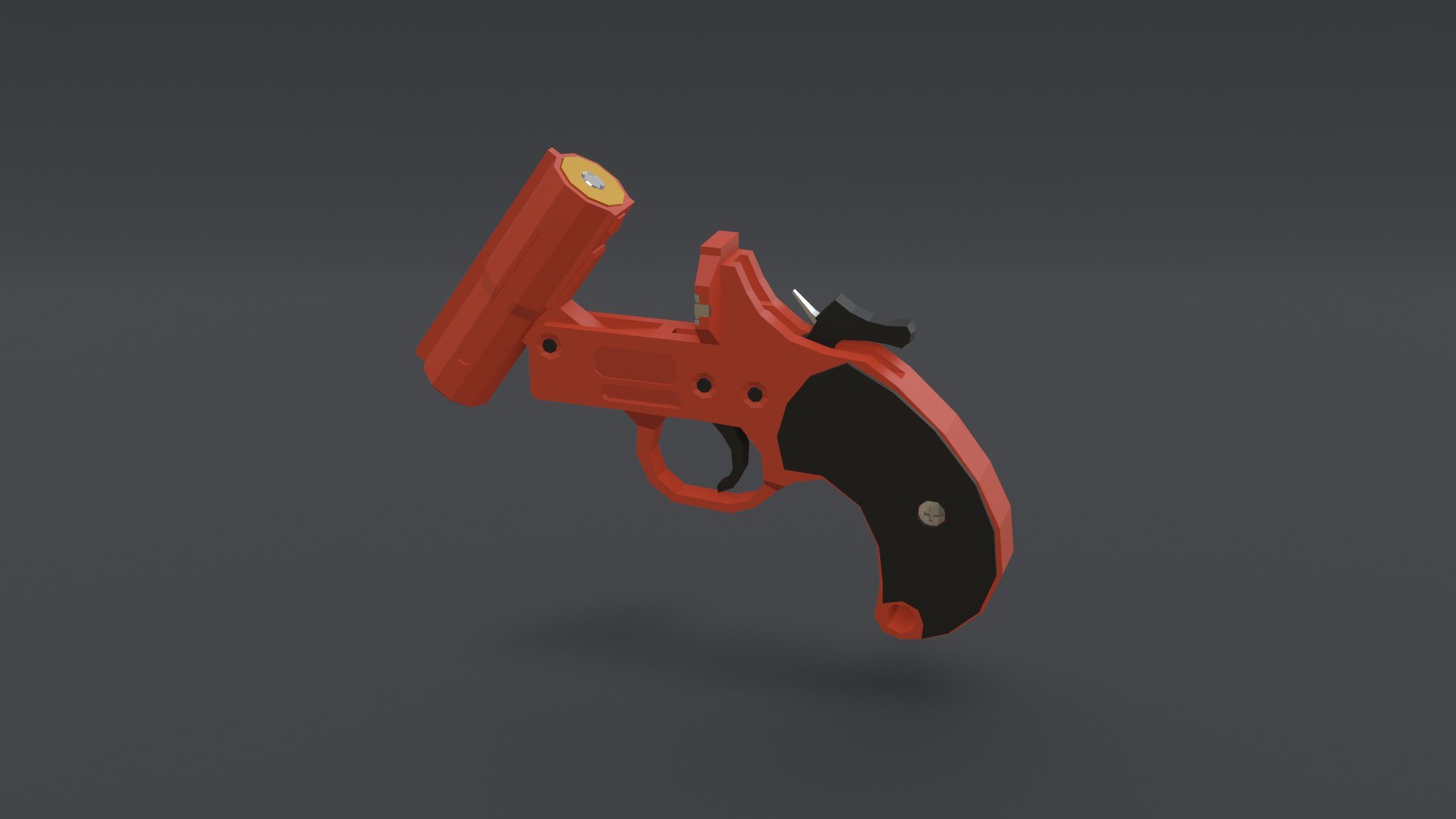 3D Flare Gun Model - TurboSquid 2227465
