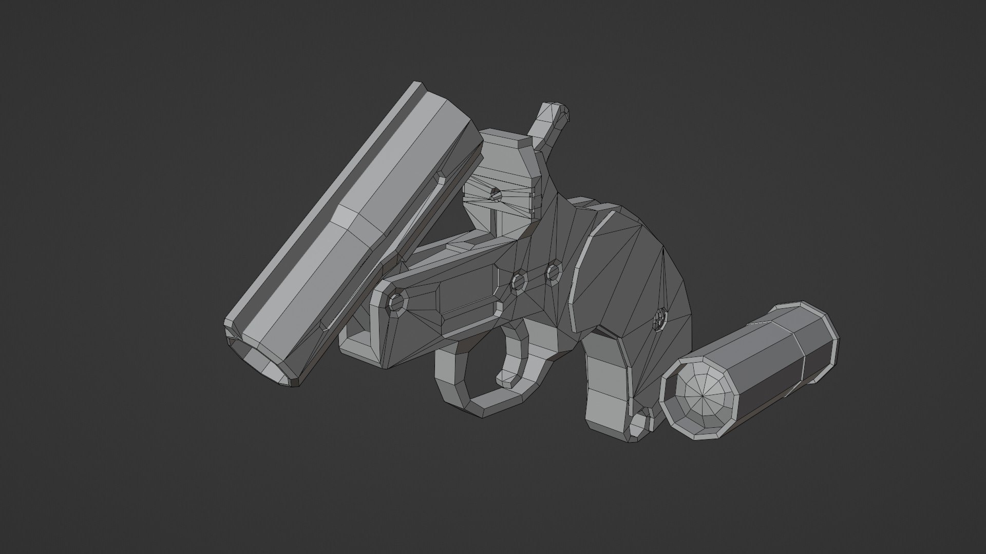 3D Flare Gun Model - TurboSquid 2227465