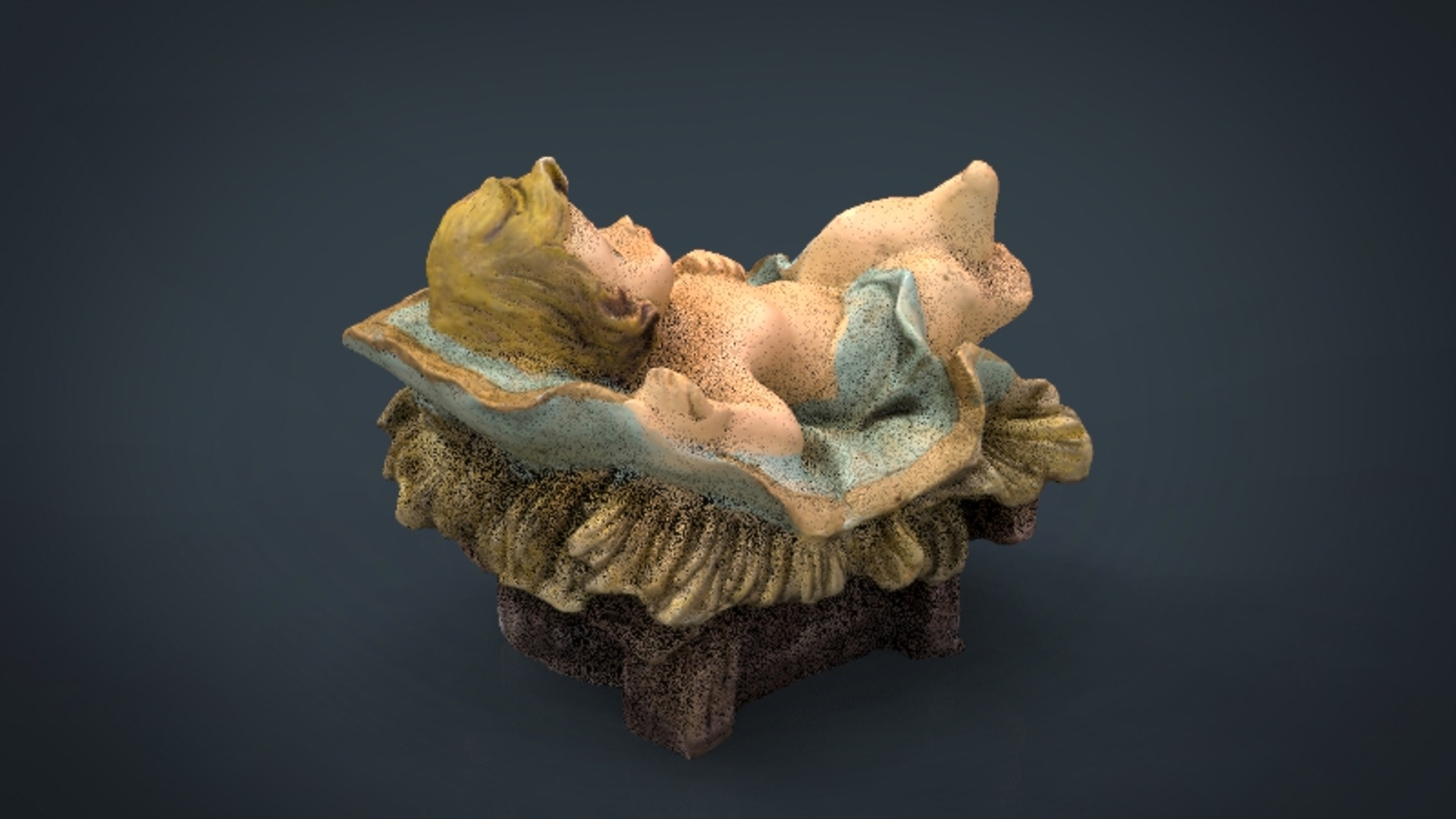 Christmas Nativity Scene Props 3d Ma