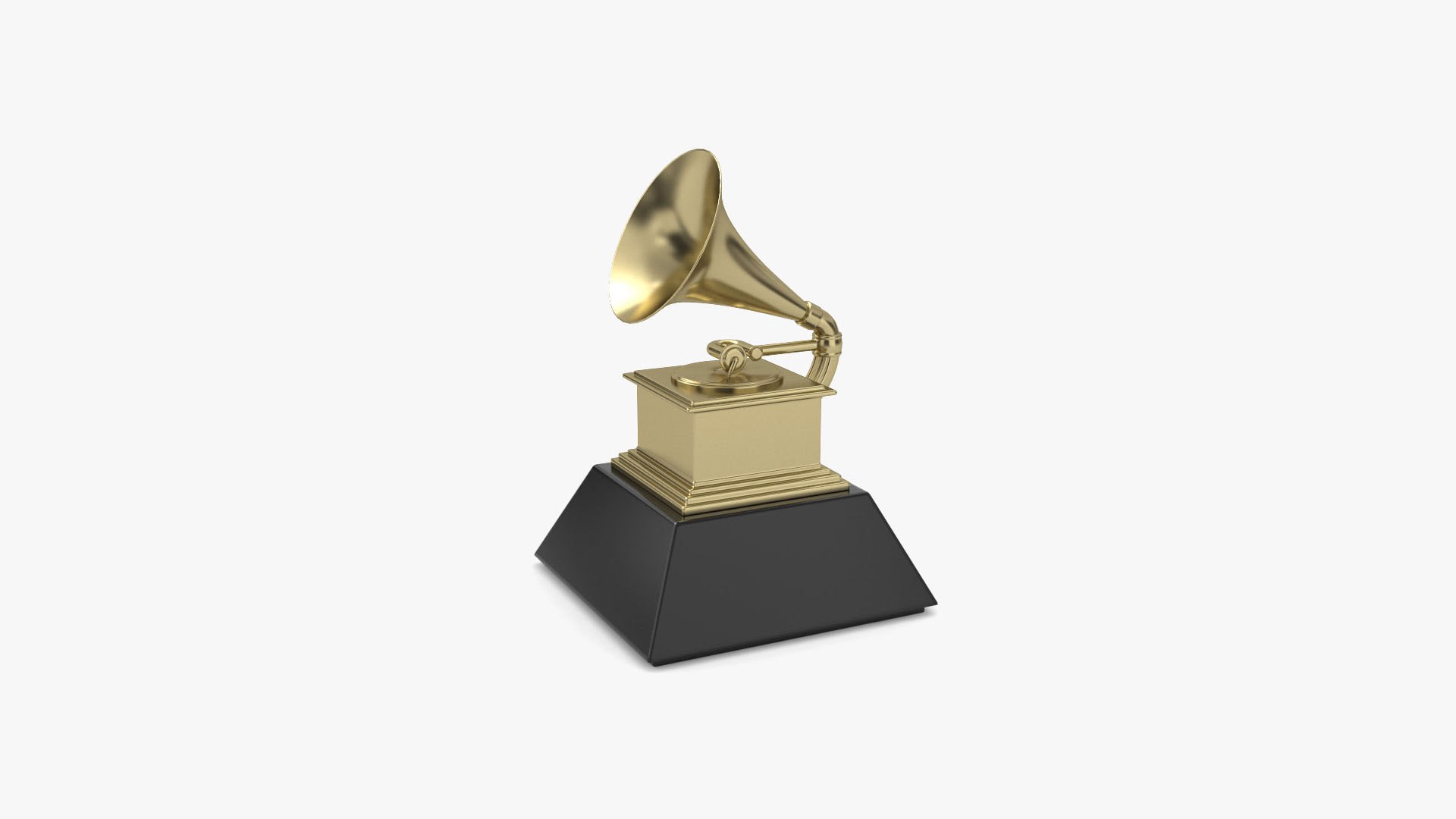 3D Model Grammy Award Trophy - TurboSquid 2202360
