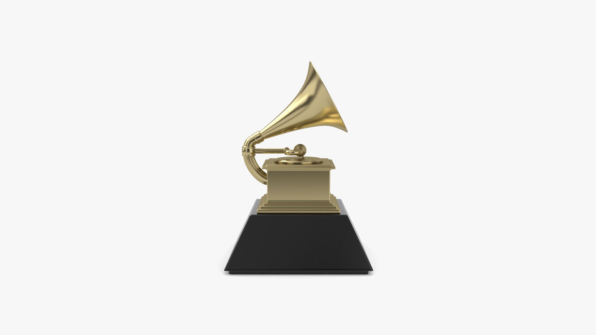 3D Model Grammy Award Trophy - TurboSquid 2202360