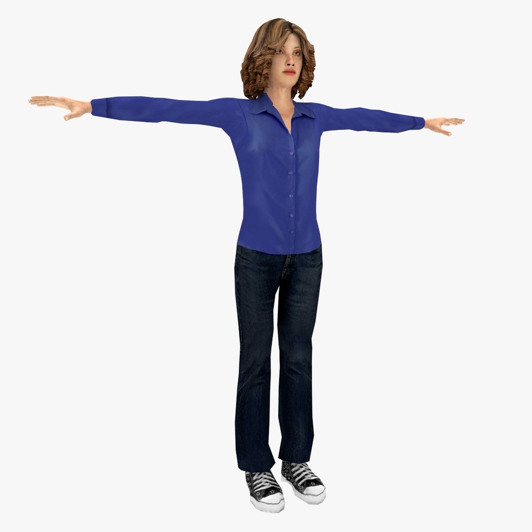 3ds Max Woman Ready Normal