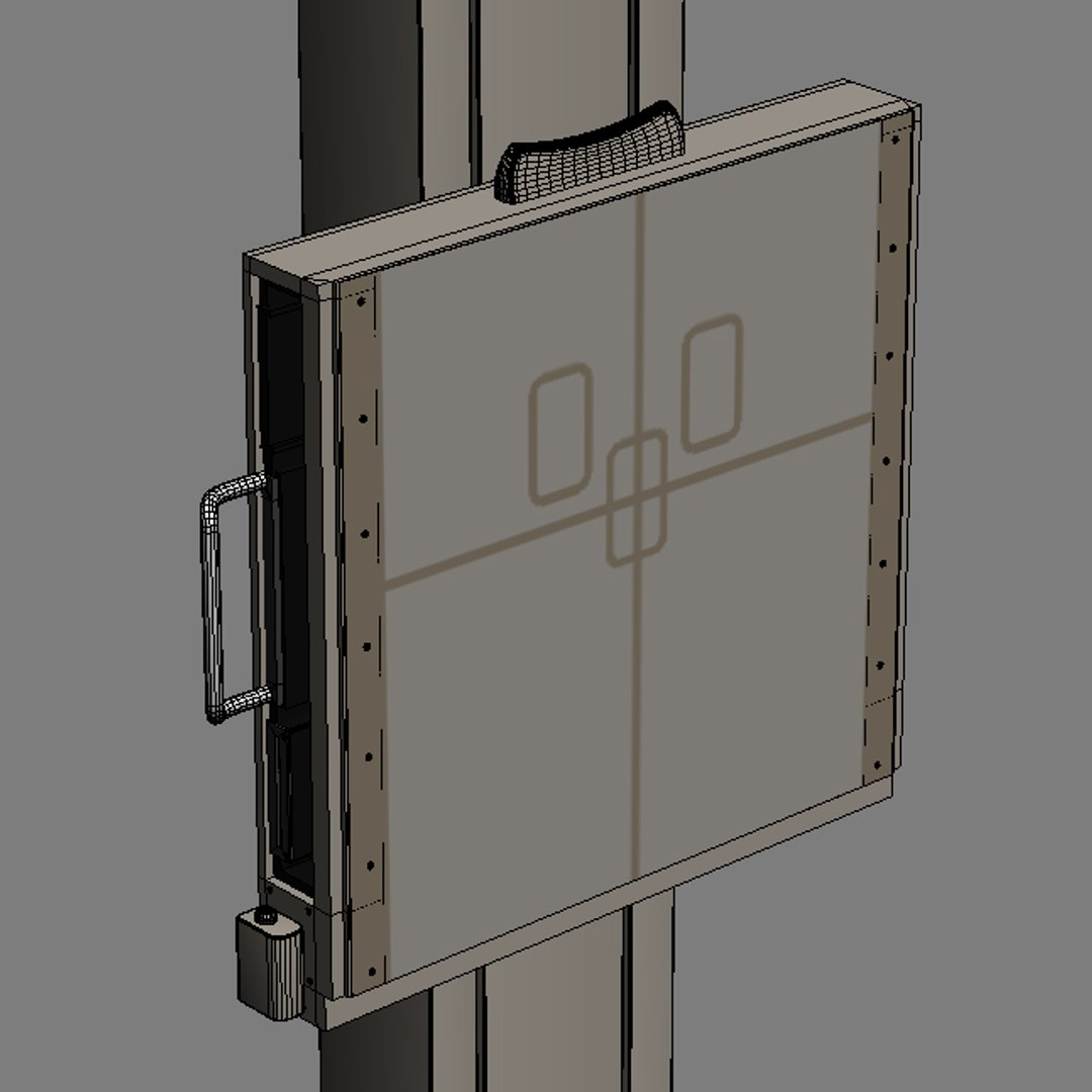 X-ray Machine Medical Equipment 3d Model