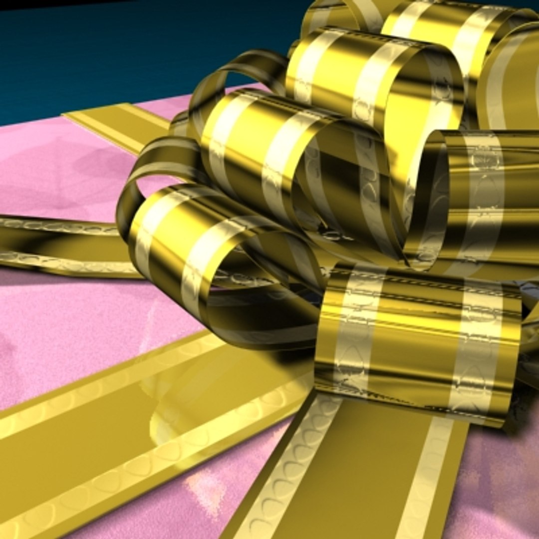 3d Gift Box Model