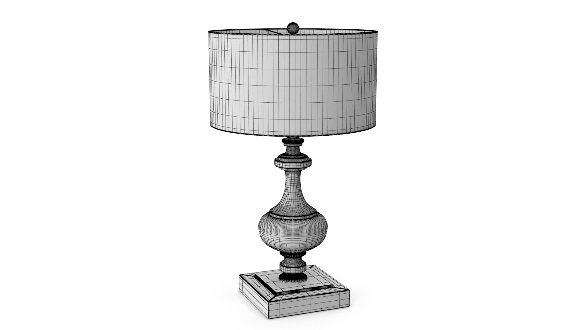 3D Gold Base Lamp - TurboSquid 1514733