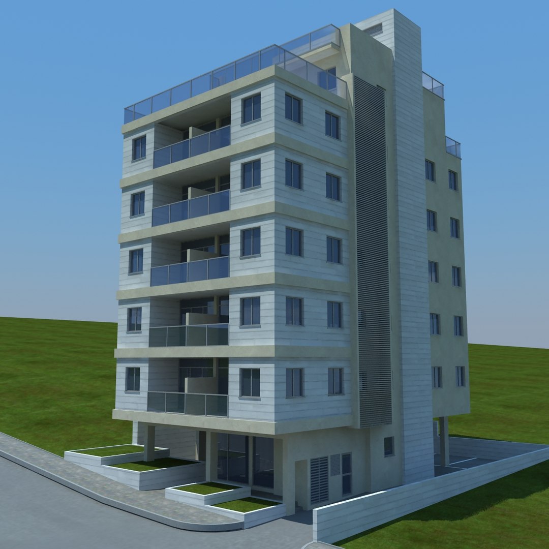 Buildings 3d Model