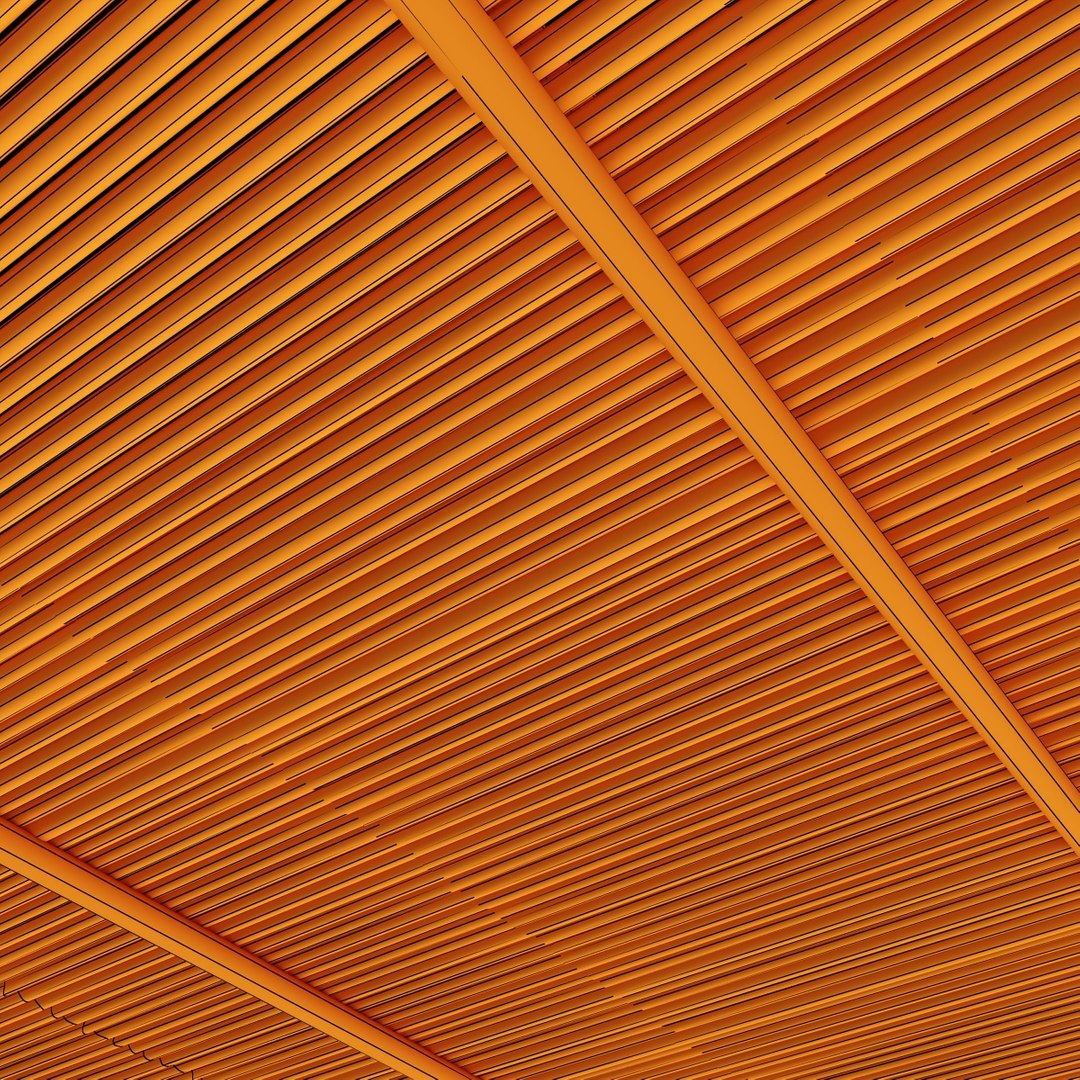 3D Ceiling Straight Thin Branch N5 - TurboSquid 1939643