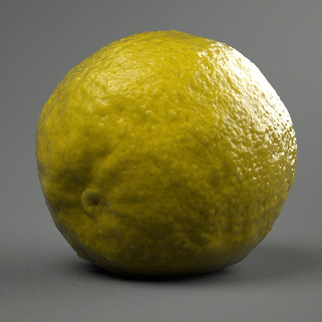Lemon 3d Model