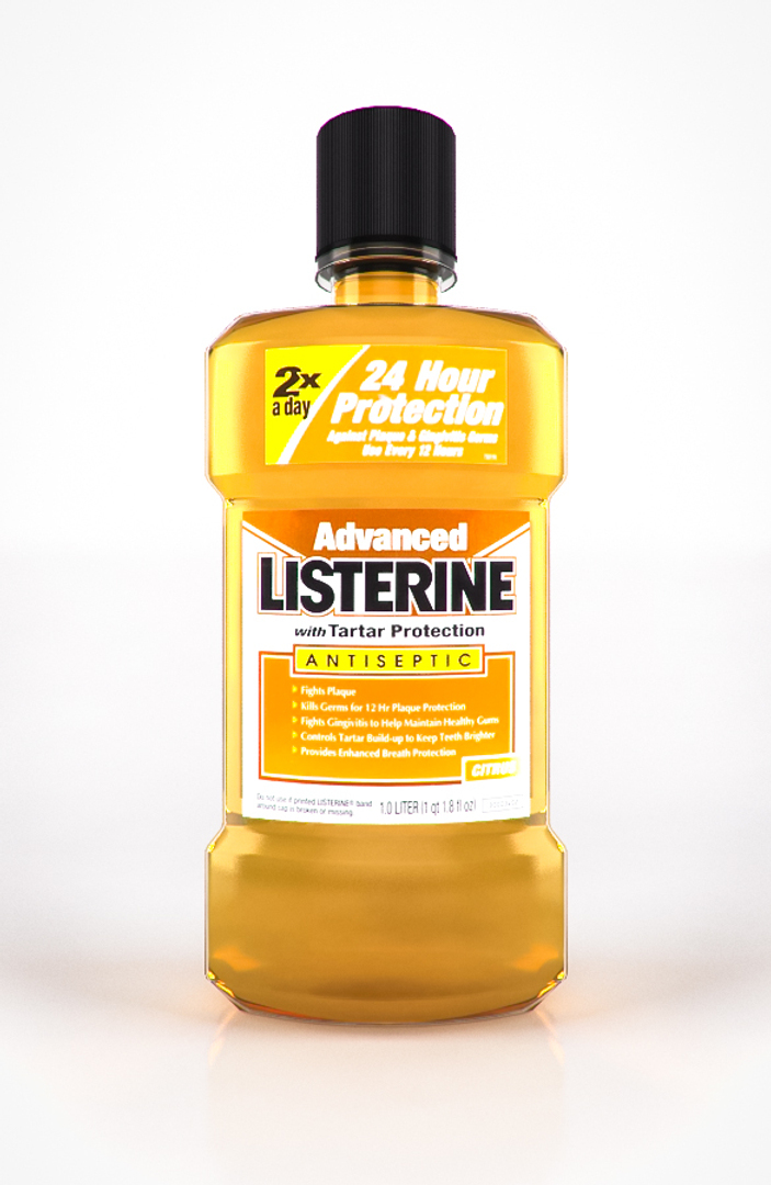 max res listerine bottle