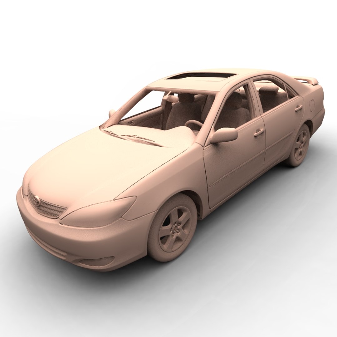 toyota camry se 3d model