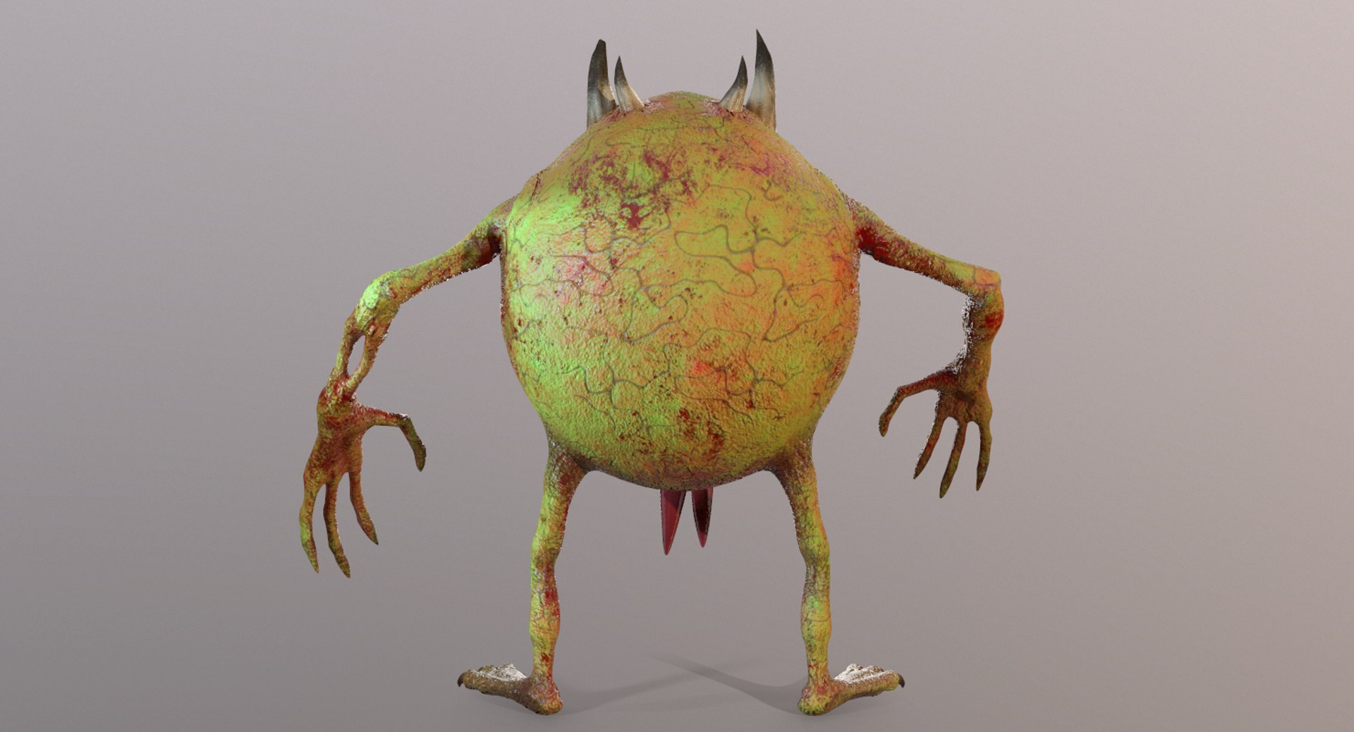 Mike Wazowski Scary Model - TurboSquid 1286761