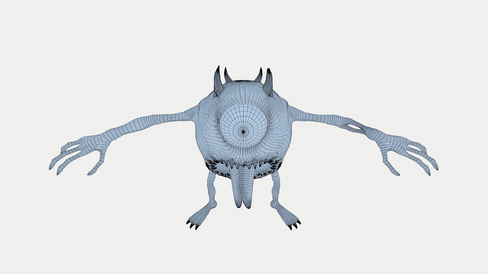 Mike Wazowski Scary Model - TurboSquid 1286761