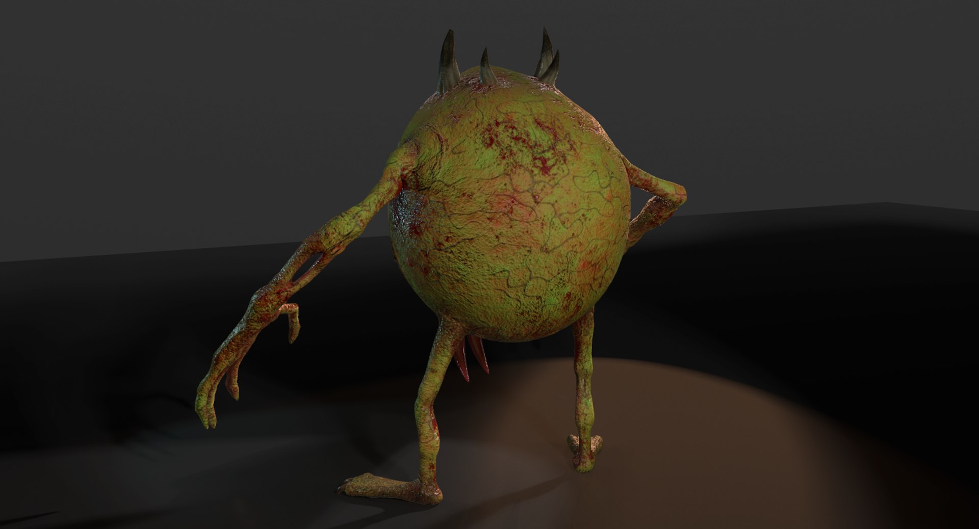 Mike Wazowski Scary Model - TurboSquid 1286761