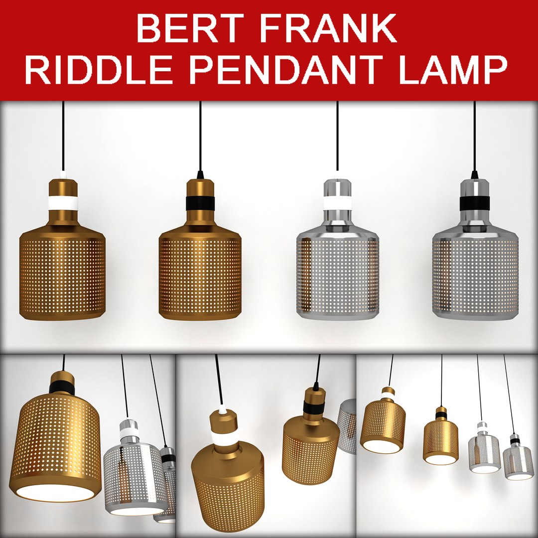 Bert Frank Riddle Pendant Max