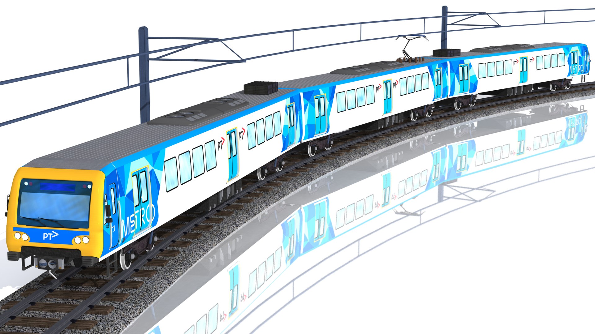 Alstom Xtrapolis 100 - Australian Electric Passenger Train - Metro ...