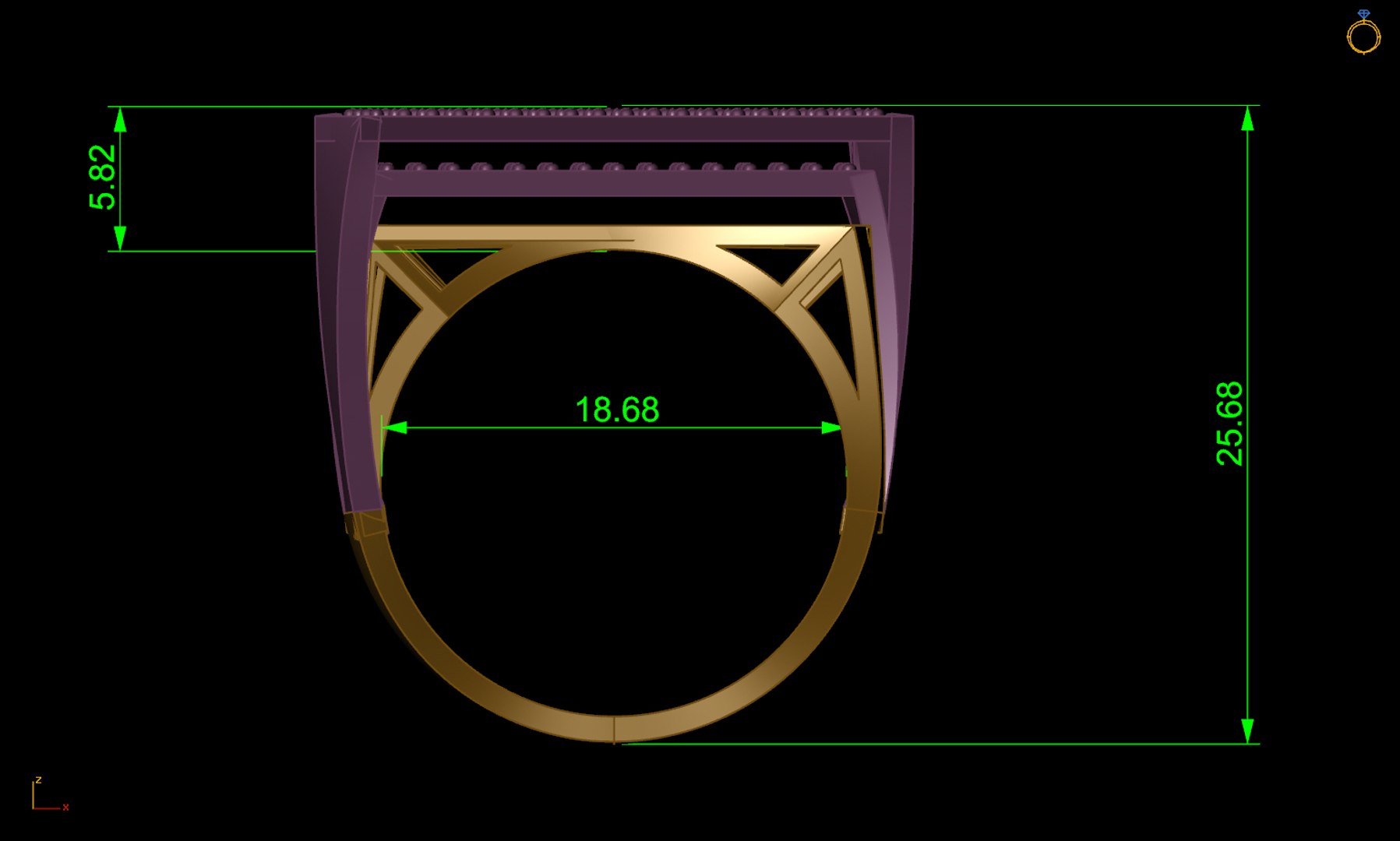 Gold Model - TurboSquid 1696380