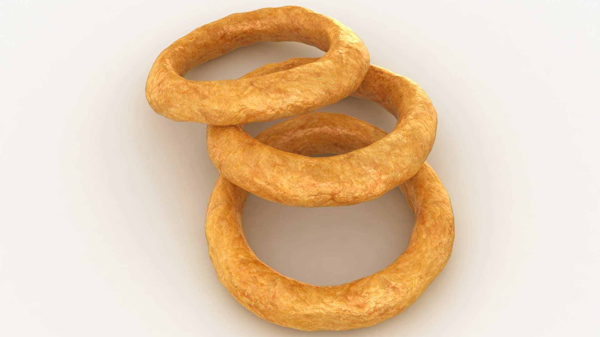 3D realistic onion ring - TurboSquid 1524661