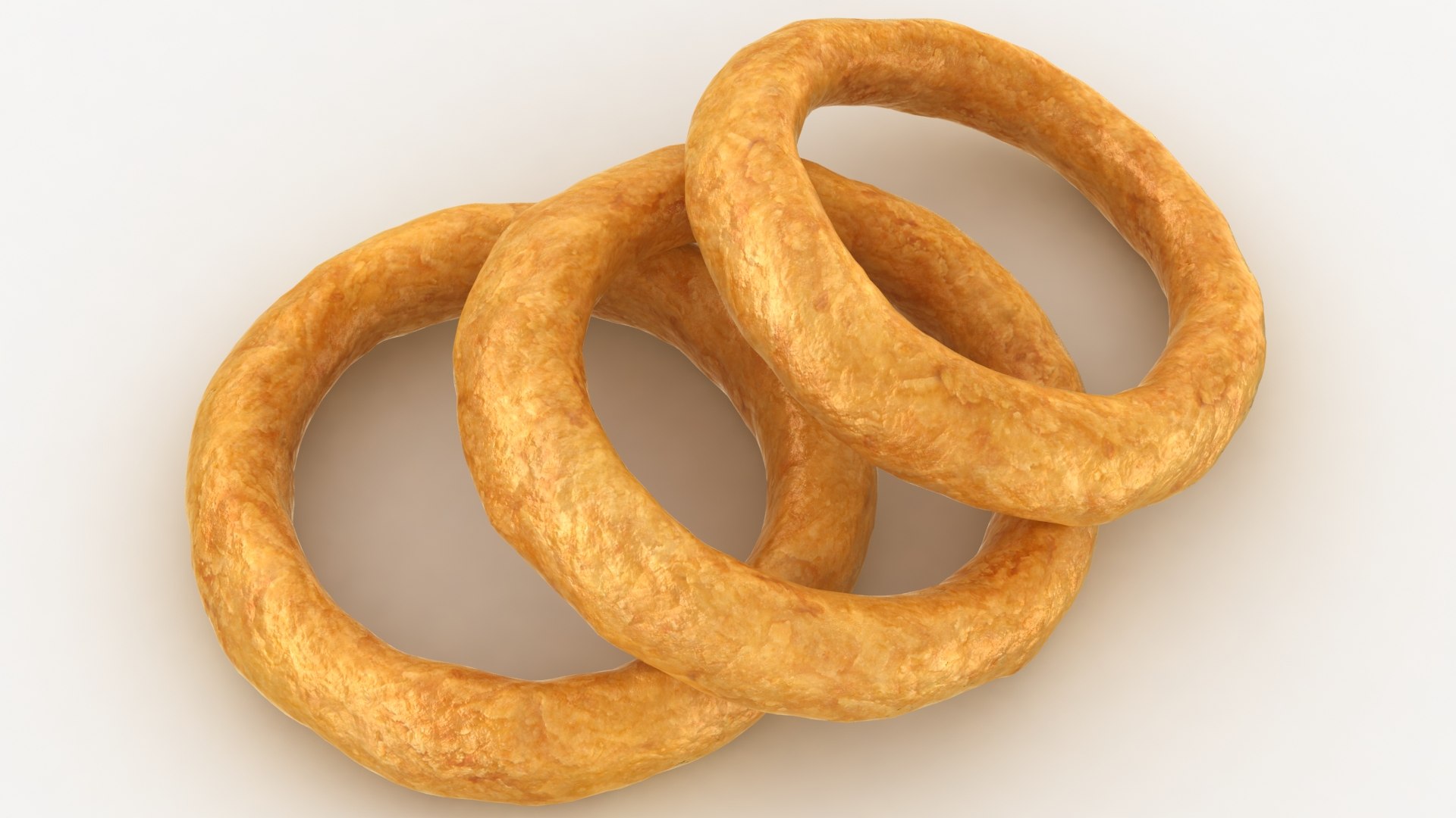 3D Realistic Onion Ring - TurboSquid 1524661