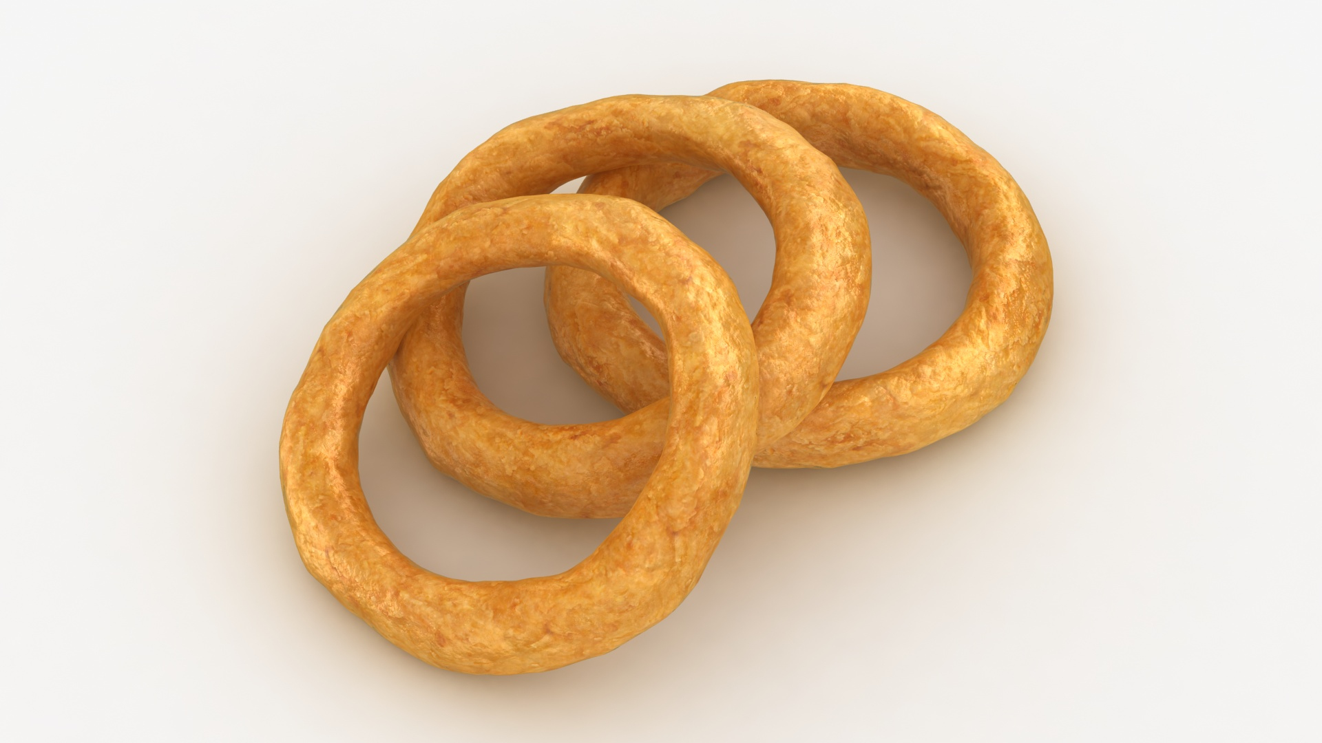 3D Realistic Onion Ring - TurboSquid 1524661